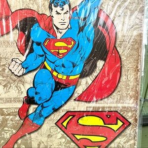 DC Comics | Wall Decor | New Superman Metal Sign | Poshmark
